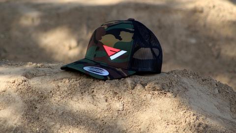 Flow Vision® Logo Snapback: CAMO PINK – FlowVision AU