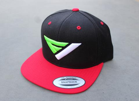 Flow Vision® 3D Logo'd Snapback RED – FlowVision AU