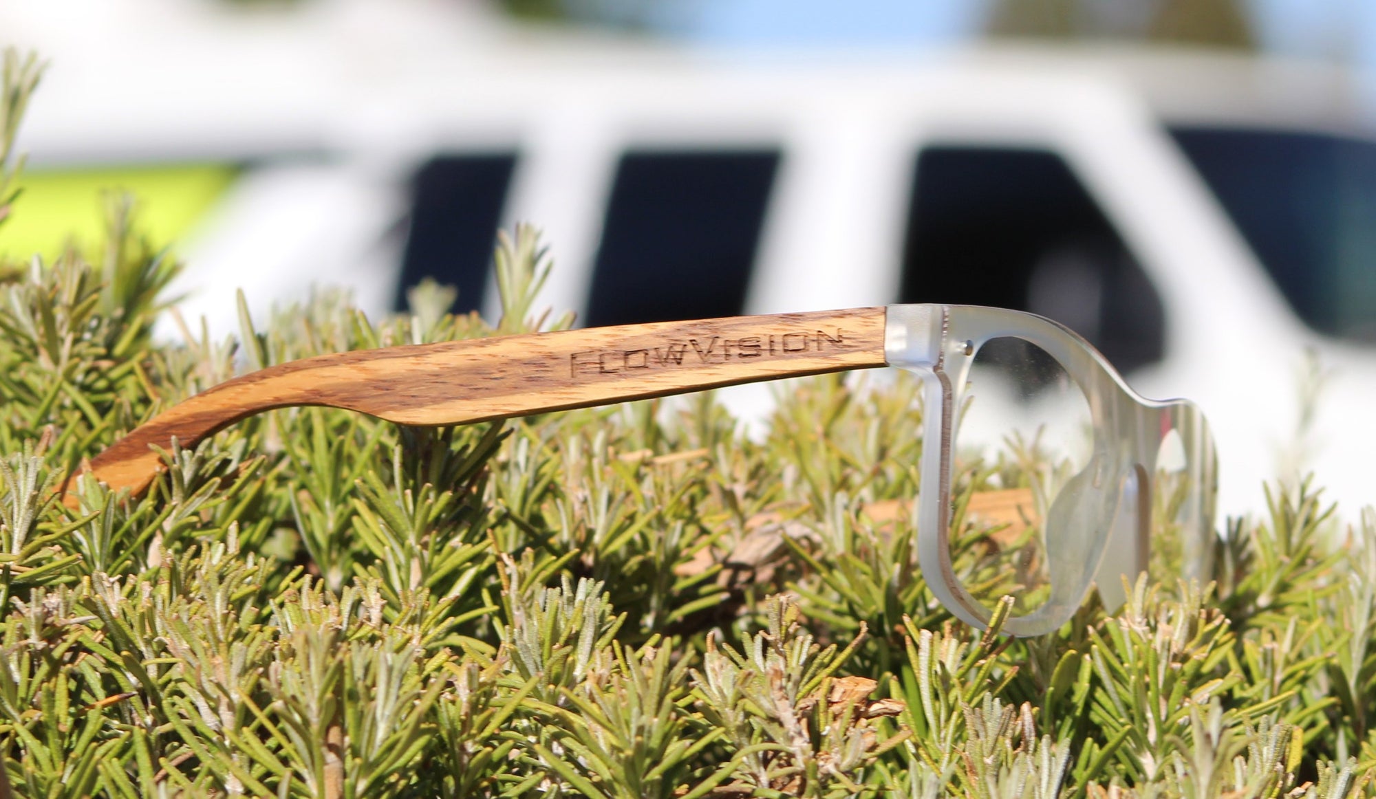 Flow Vision Rythem™ Sunglasses: Crystal – FlowVision AU