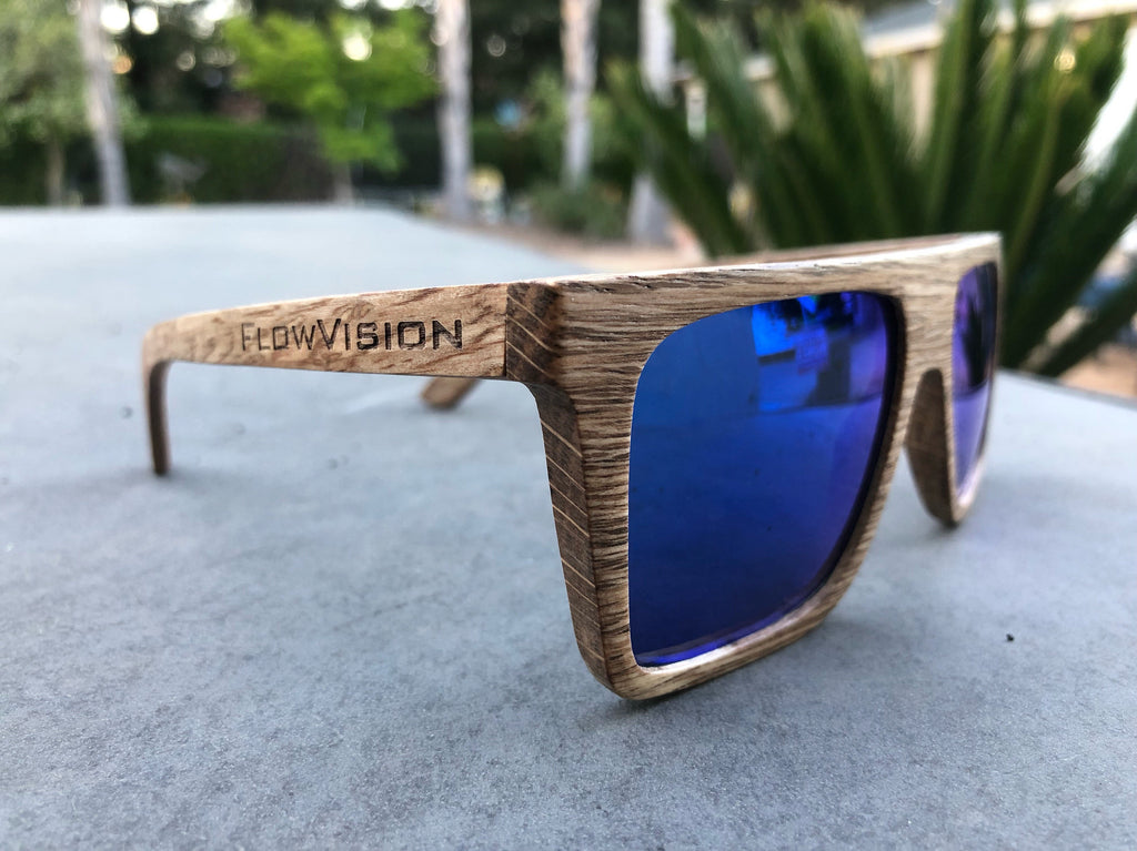 Flow Vision Section™ Sunglasses: Blue – FlowVision AU